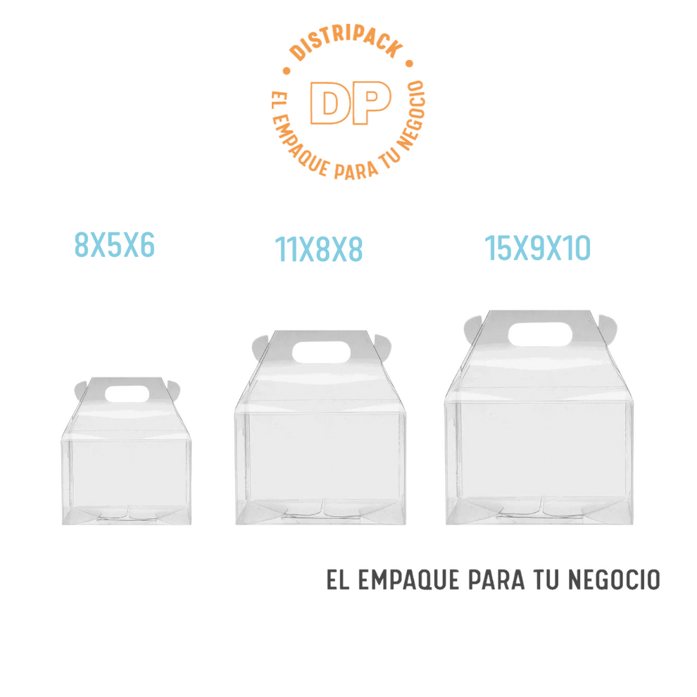 LONCHERA TRANSPARENTE (DIF MEDIDAS) – Distripack