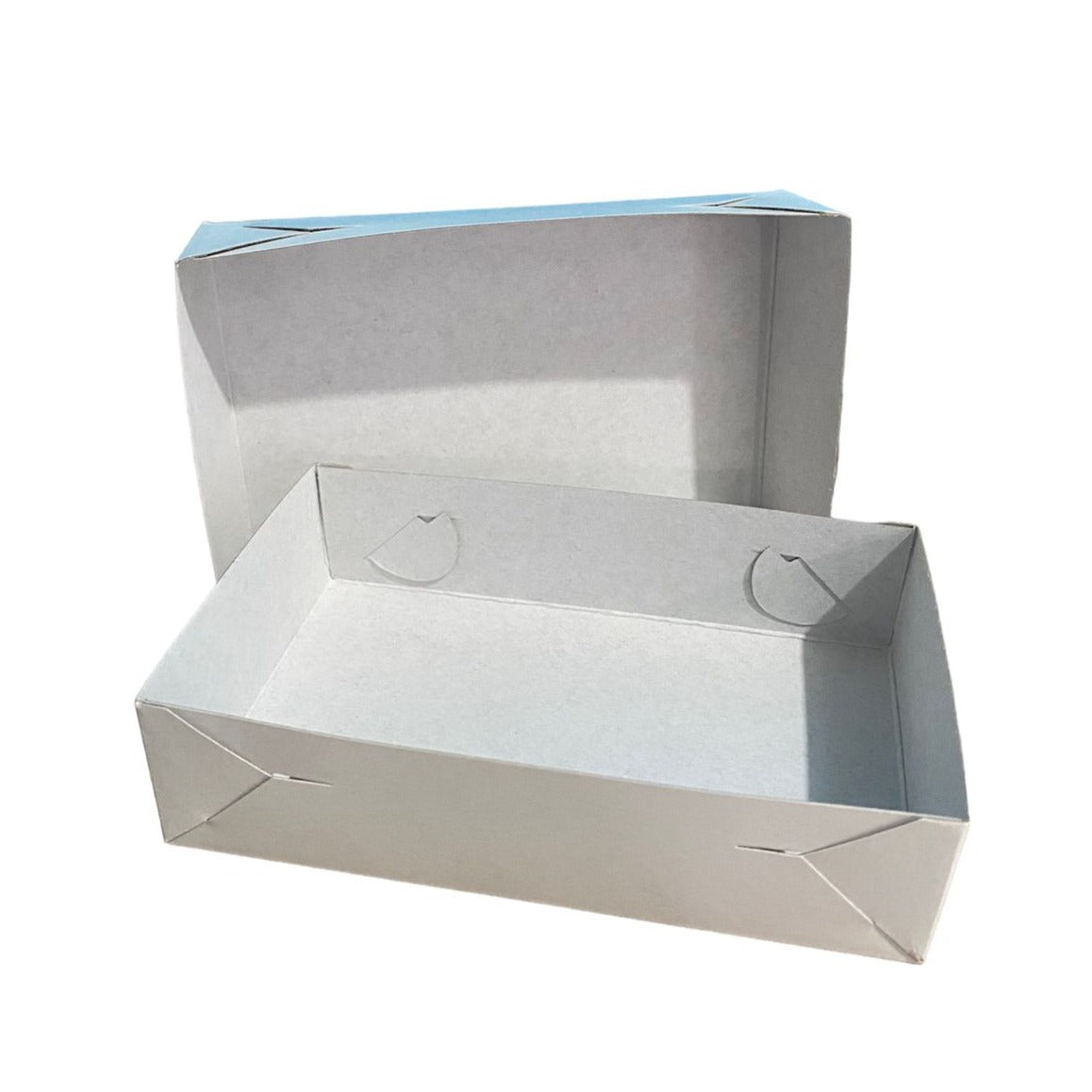 CAJA CAPLE BLANCA 14X9X3.5 CMS – Distripack